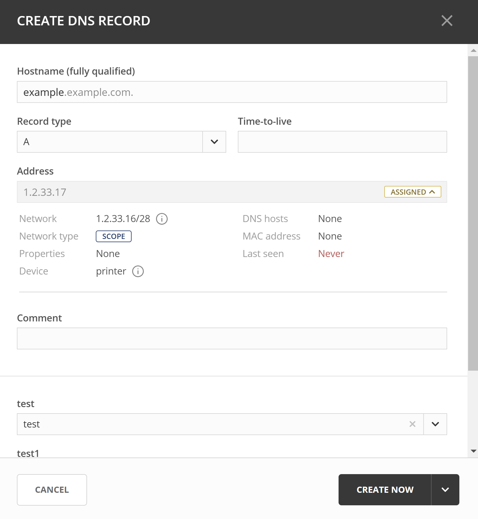 Devices and Interfaces — Micetro - 25.1 documentation